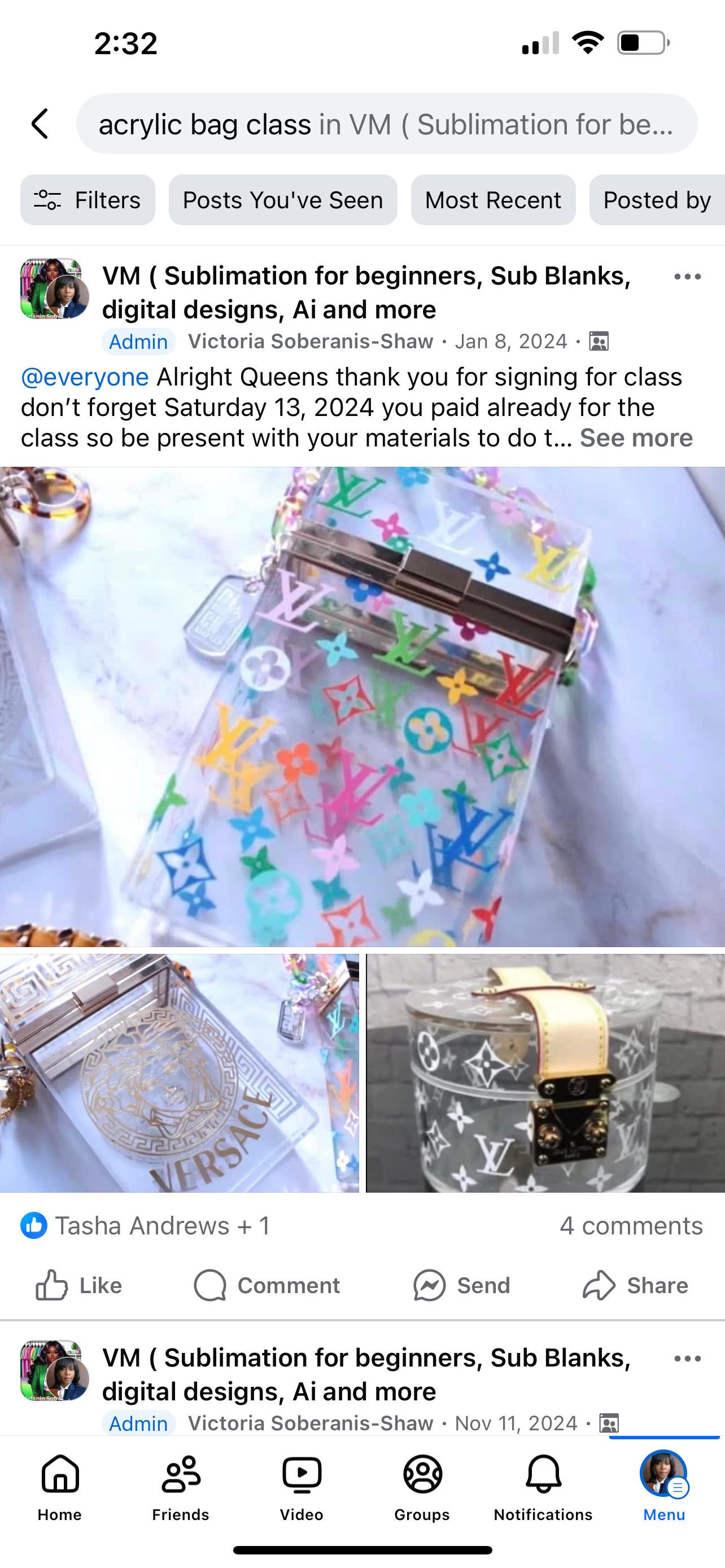 Acrylic custom purse class – Virtual Melanin Sublimation Blanks