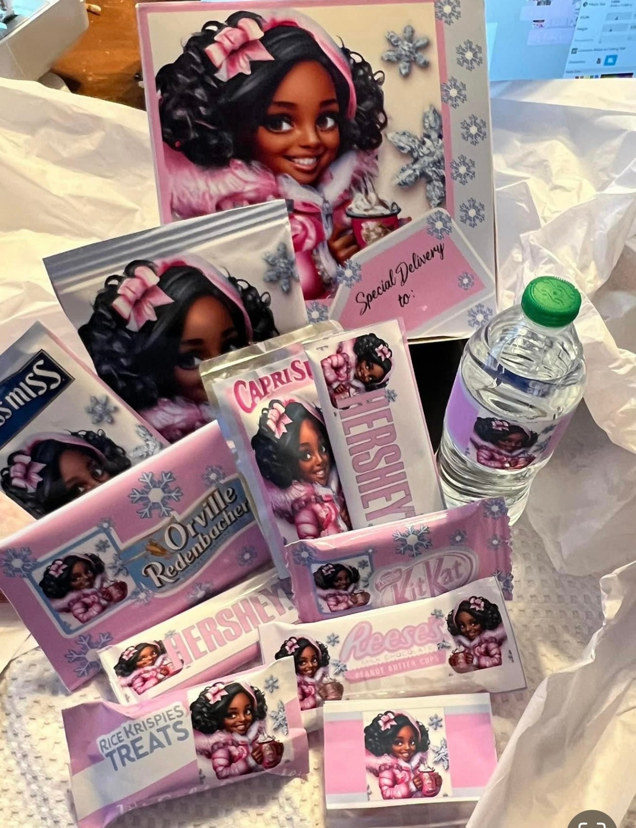 Custom party favors pre-recording – Virtual Melanin Sublimation Blanks