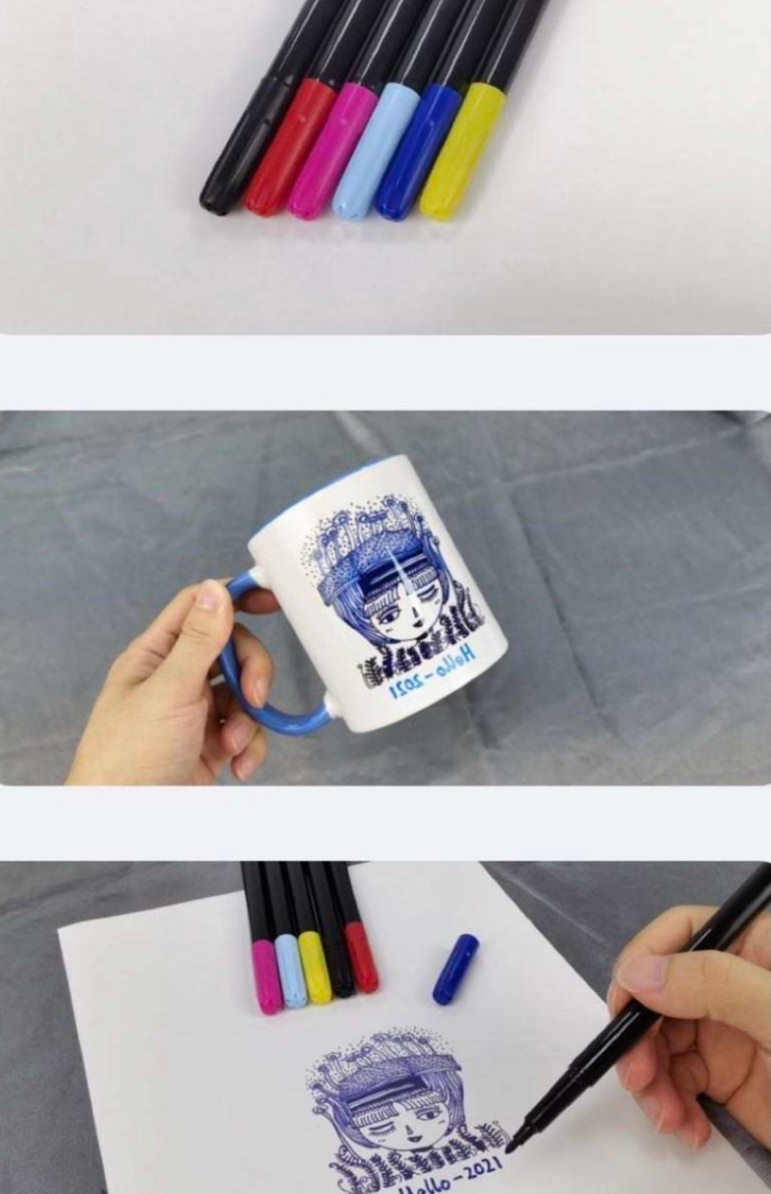 Sublimation markers – Virtual Melanin Sublimation Blanks